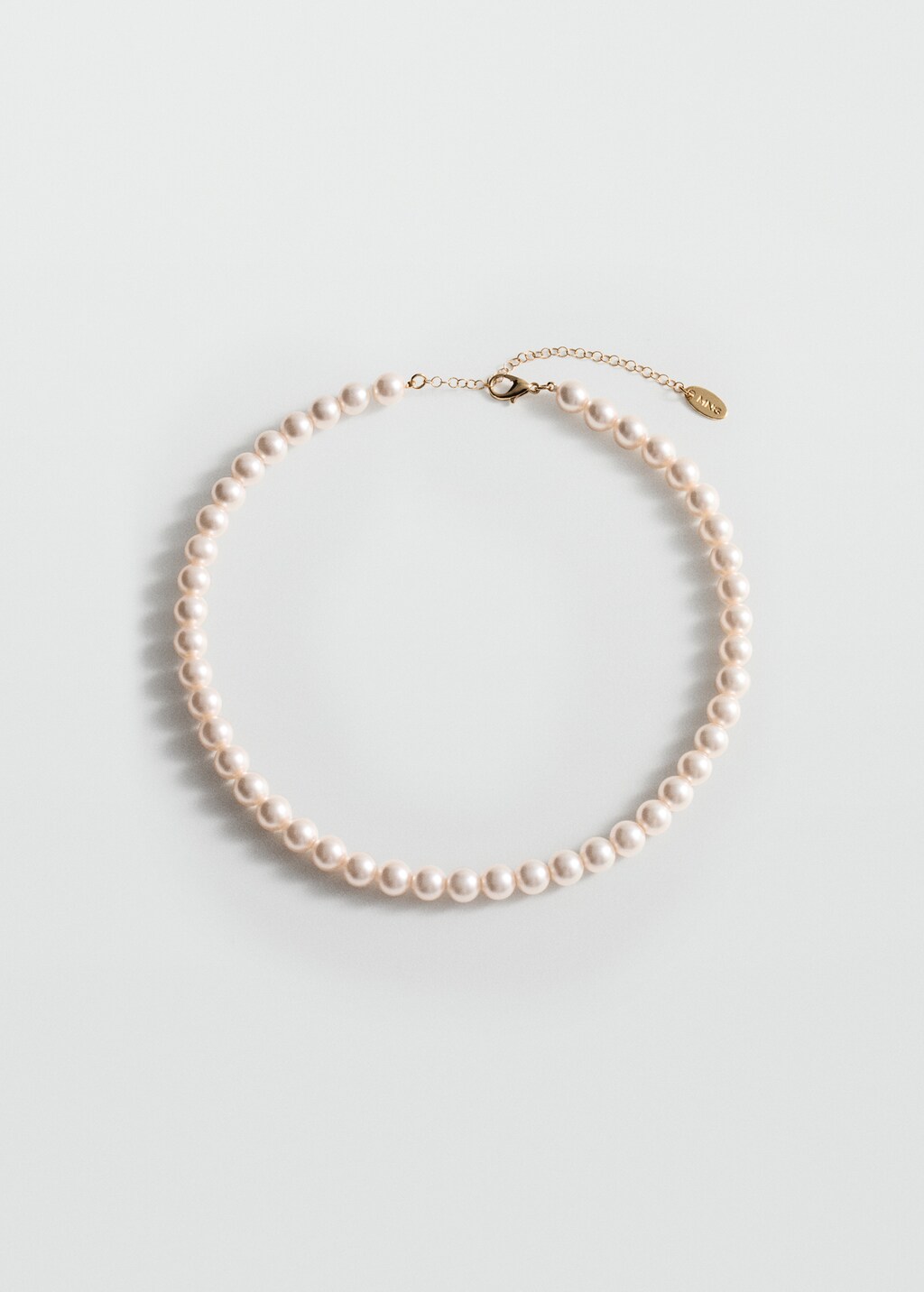 Crystal pearl necklace - Women | MANGO USA