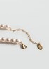 Crystal pearl necklace - Women | MANGO USA
