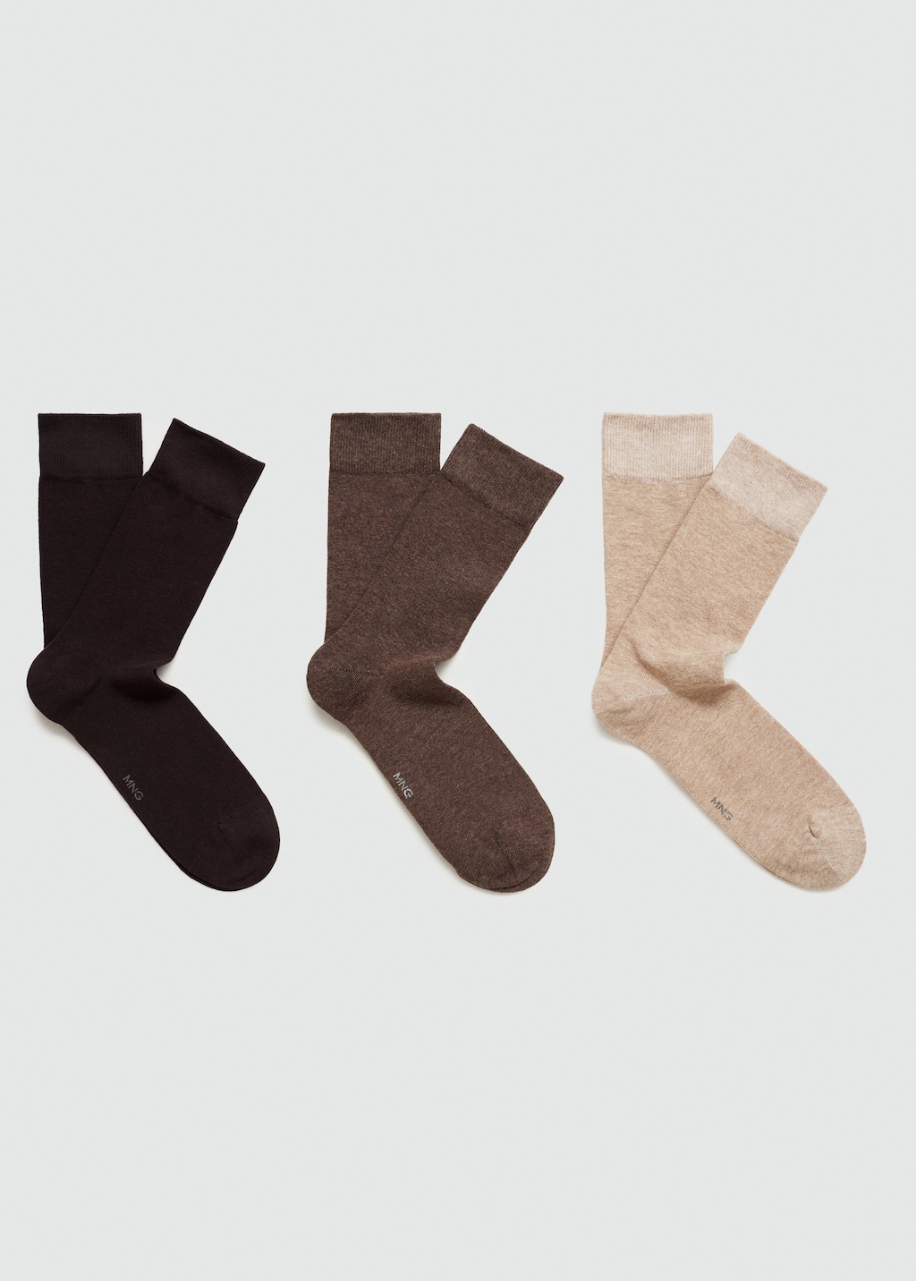 Pack of 3 cotton socks