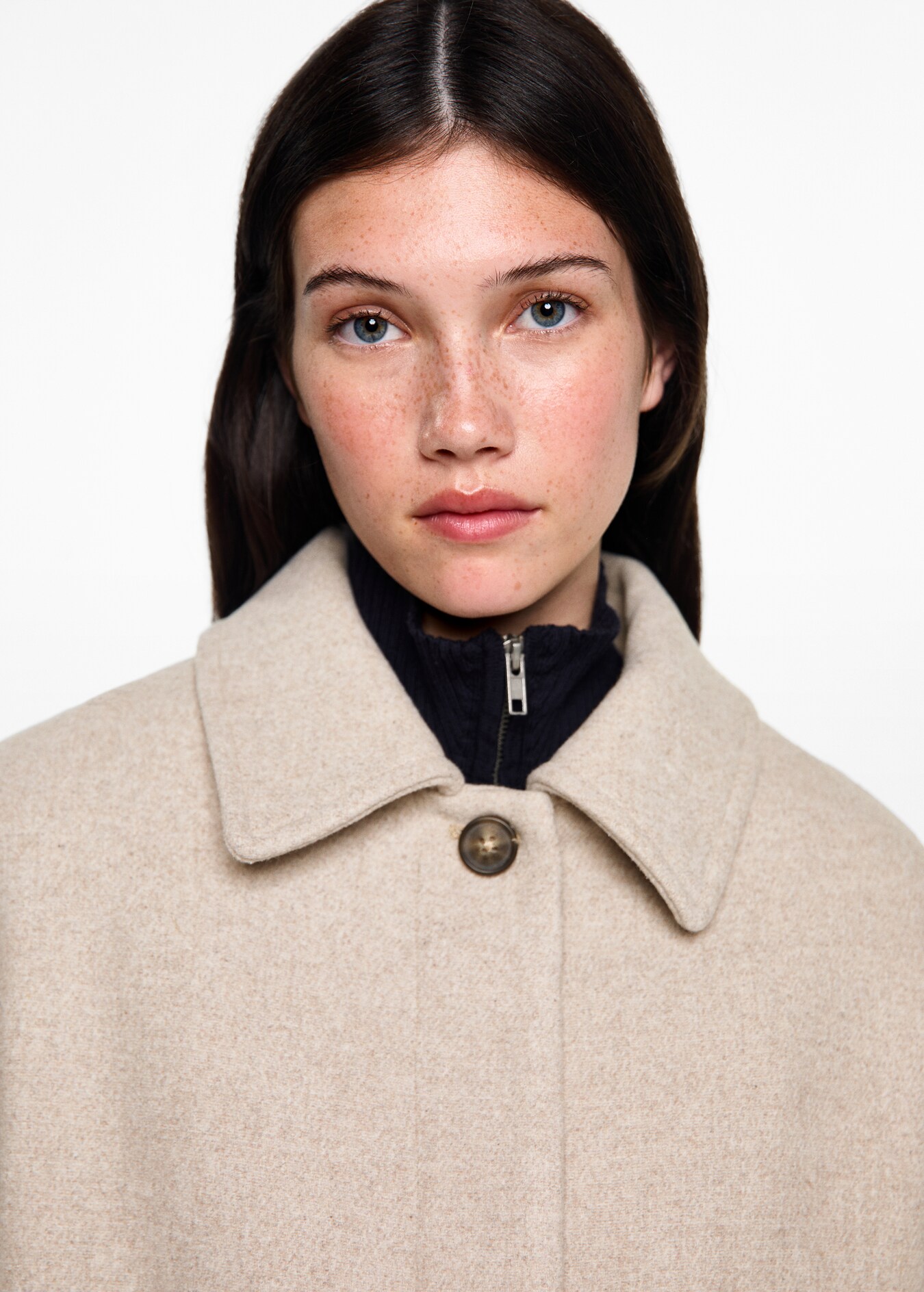 Short cloth coat - Teen | MANGO USA