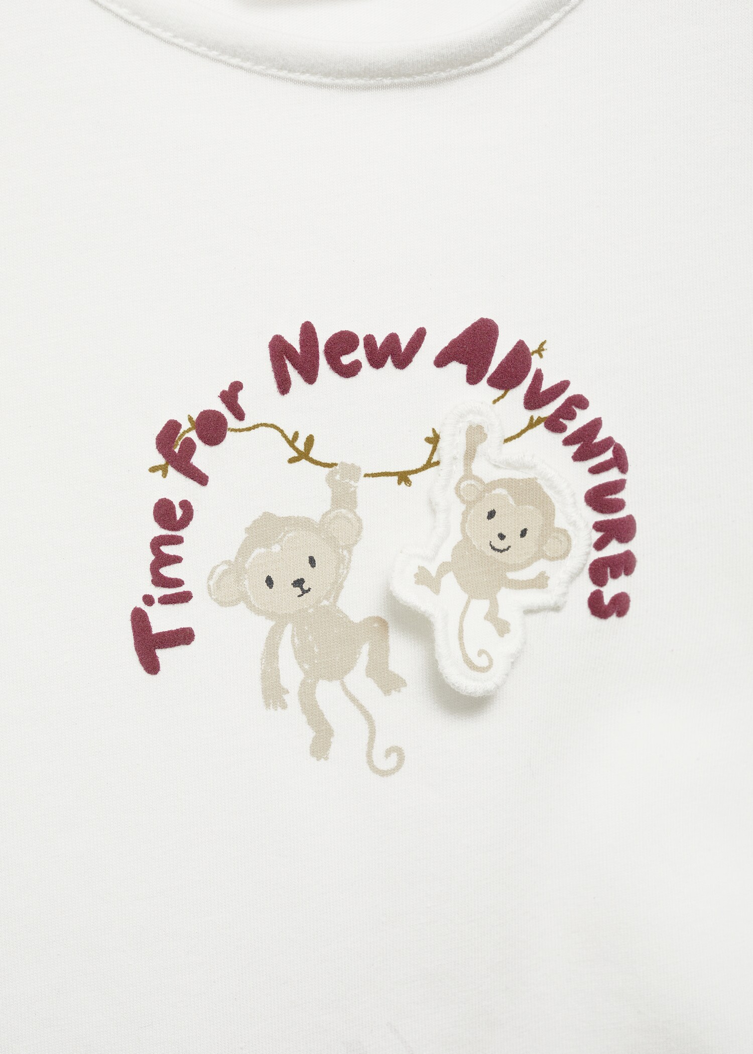 Decorative patches T-shirt - Kids | MANGO USA