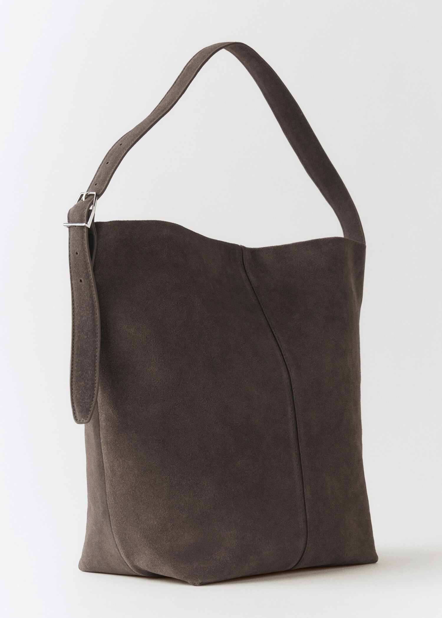Leather shopper bag - Women | MANGO USA