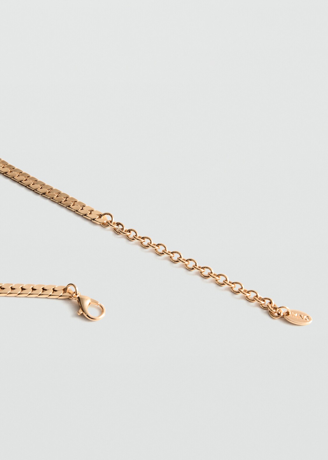 Flat chain necklace - Women | MANGO USA