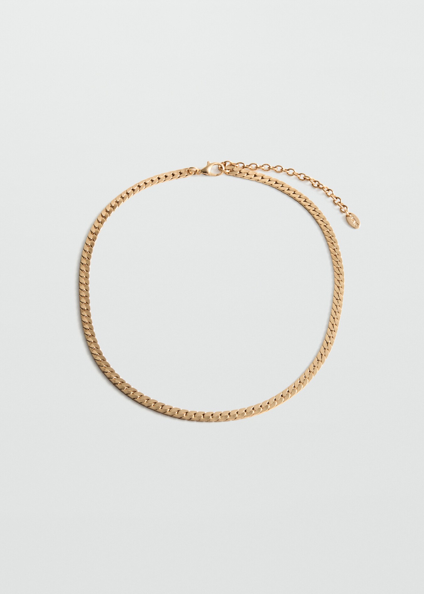 Flat chain necklace - Women | MANGO USA