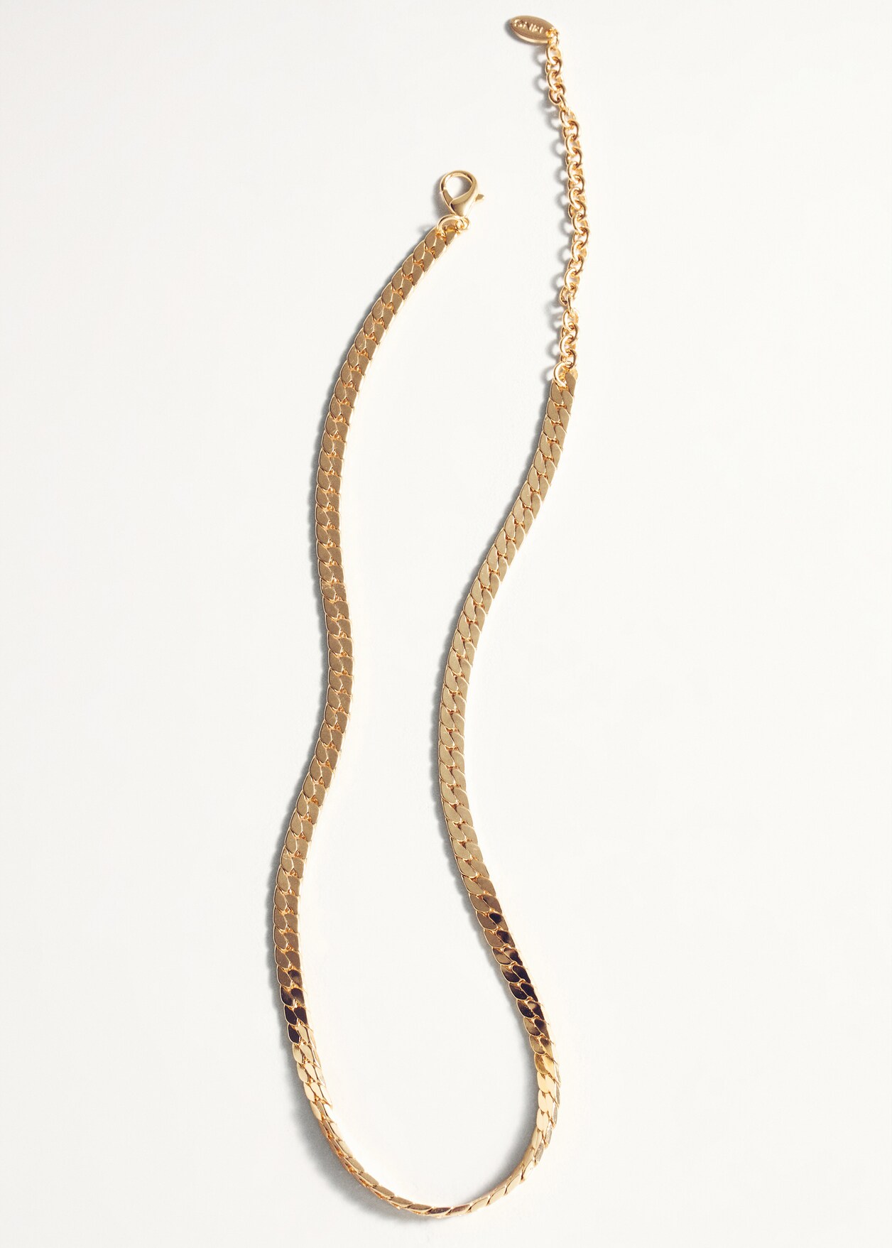 Flat chain necklace - Women | MANGO USA