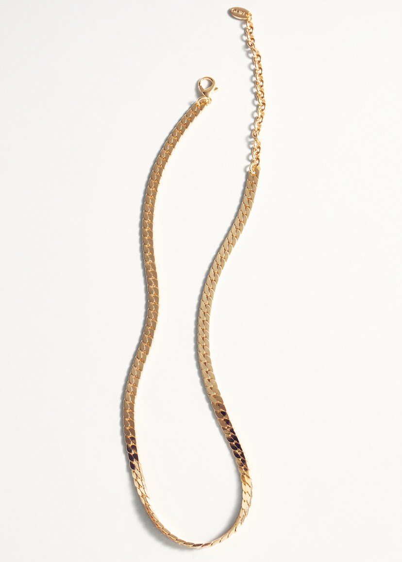 Flat chain necklace - Women | MANGO USA