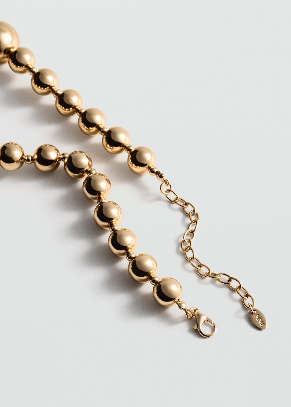 Combined beads necklace - Women | MANGO USA