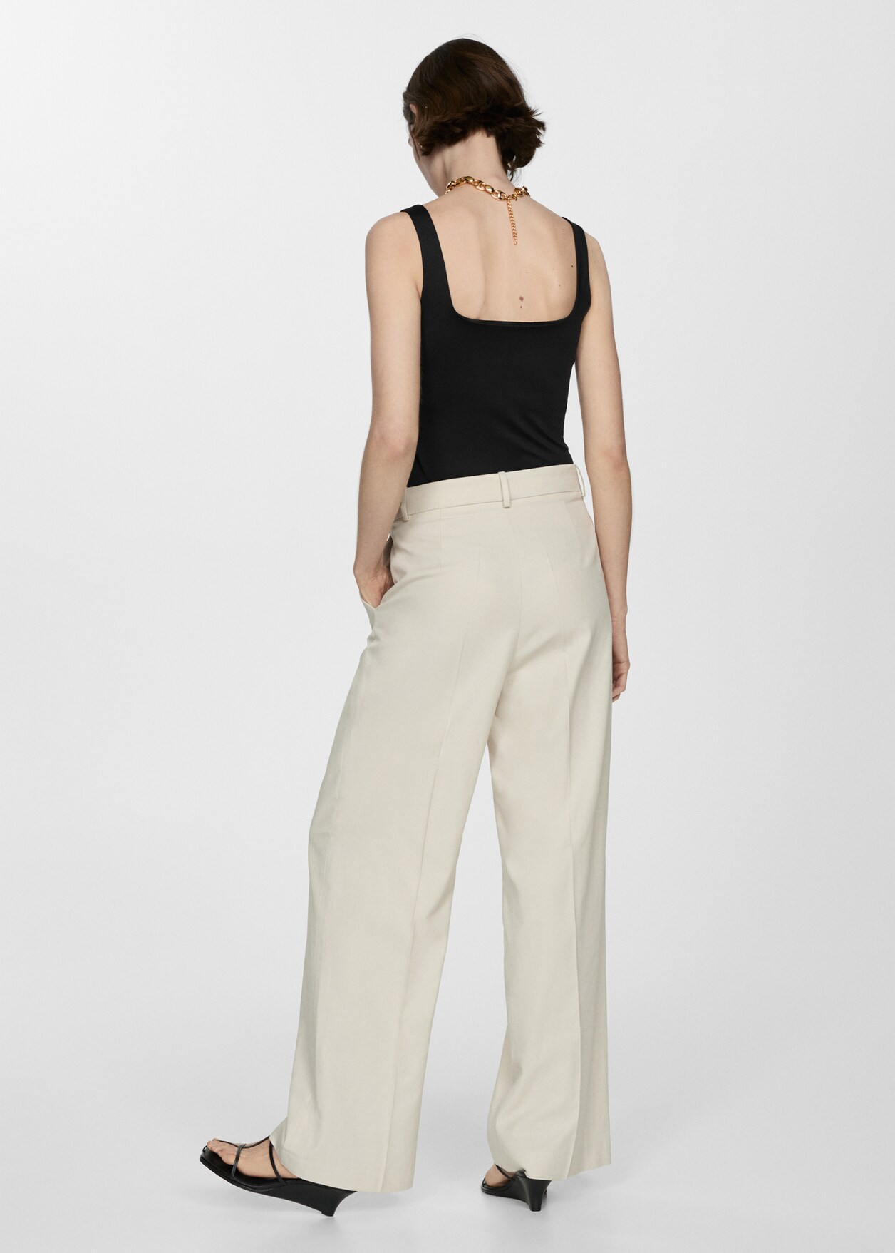 Knit strap top - Women | MANGO USA