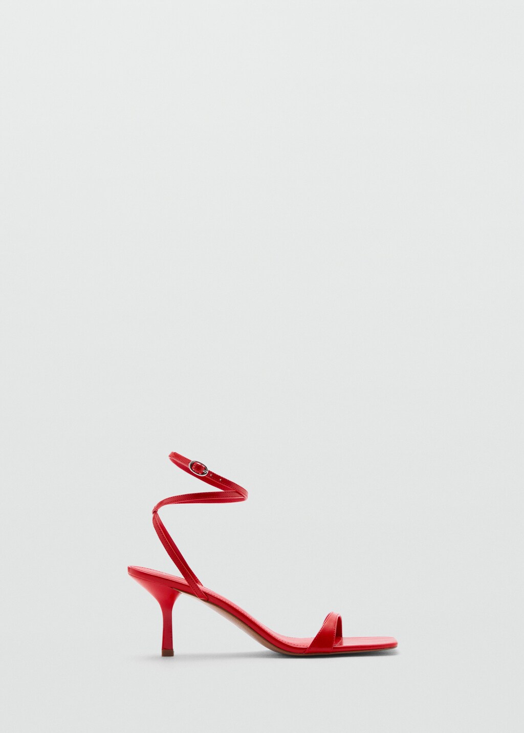 Strappy heeled sandals - Women | MANGO Papua New Guinea