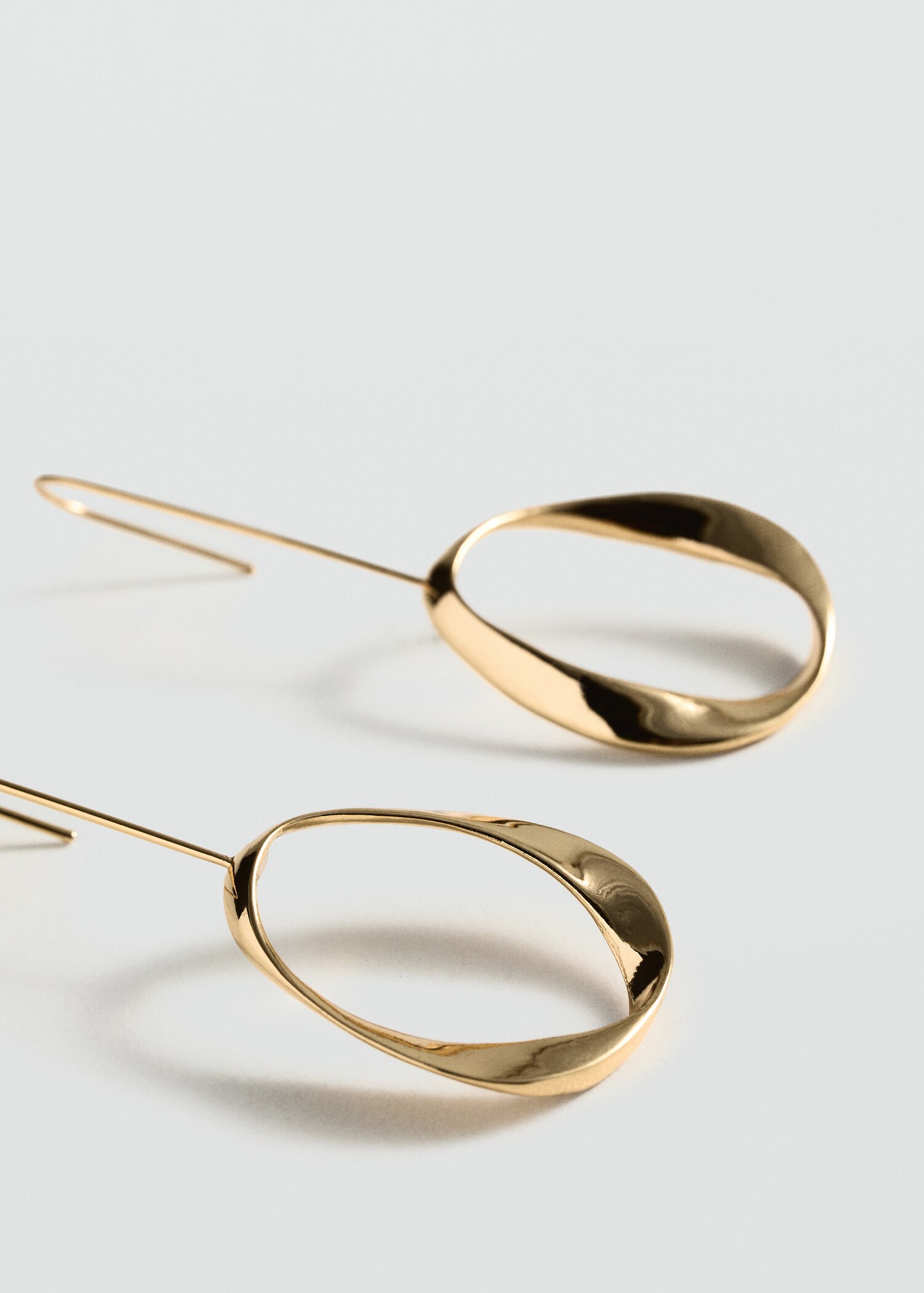 Hoop Pendant Earrings Women Mango Usa