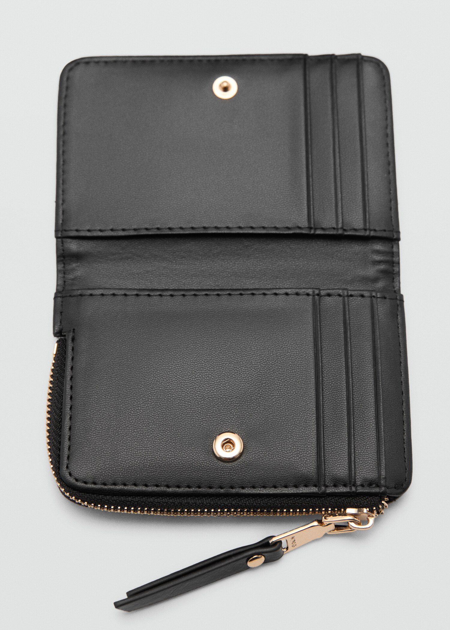 Wallet with decorative stitching - Women | MANGO USA