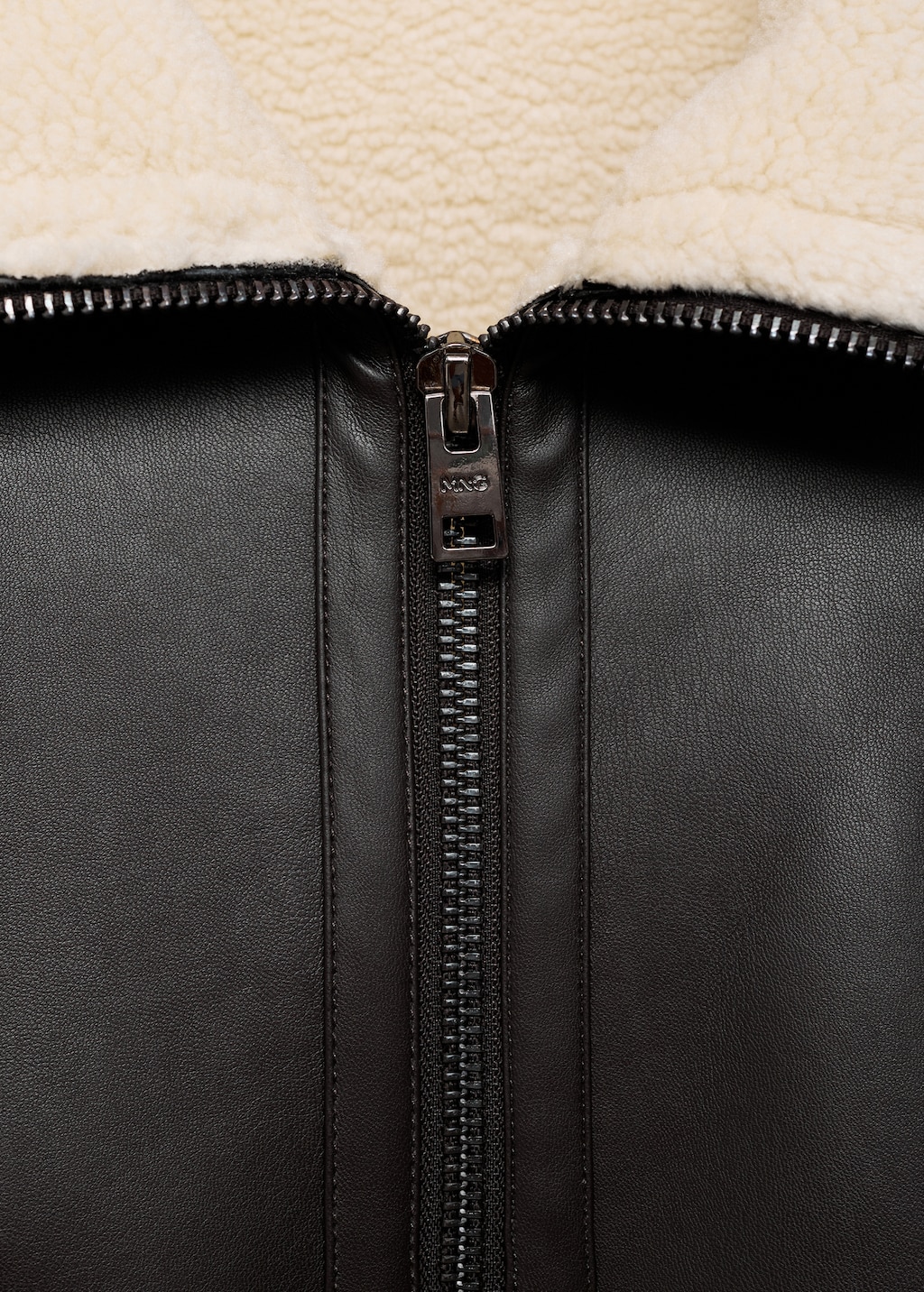 Fleece collar jacket - Men | MANGO USA Fleece collar jacket - Men | MANGO USA