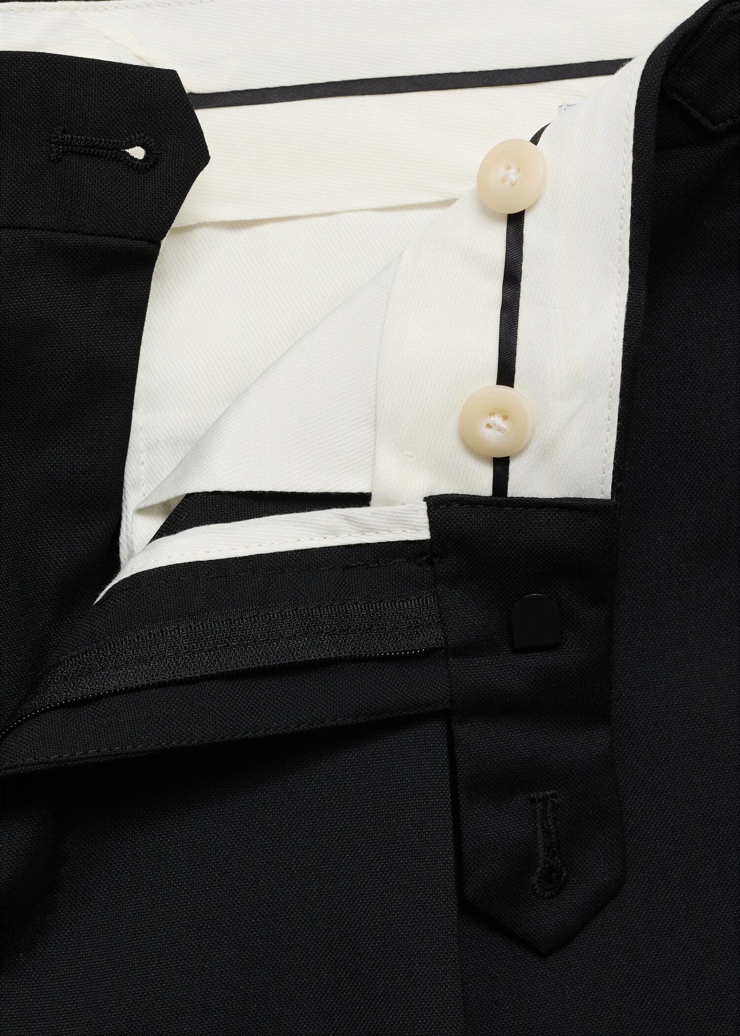 Slim Fit Tuxedo Suit Trousers Men Mango Ethiopia