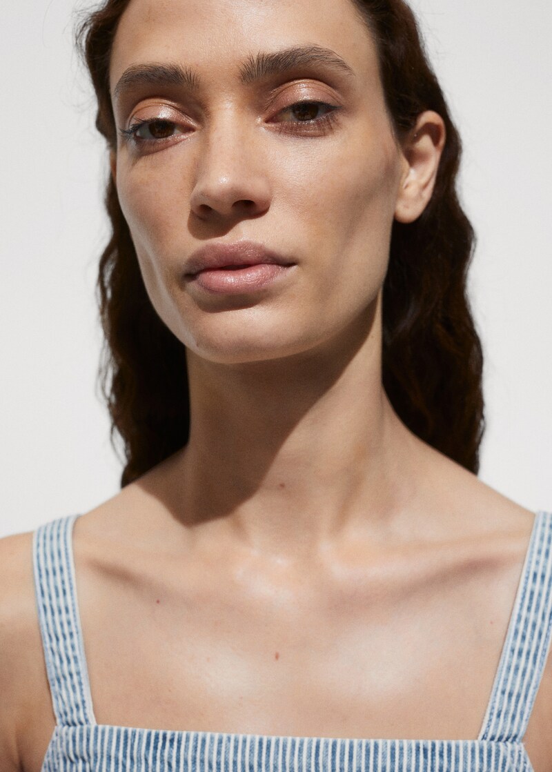 Denim Crop Top Women Mango Philippines