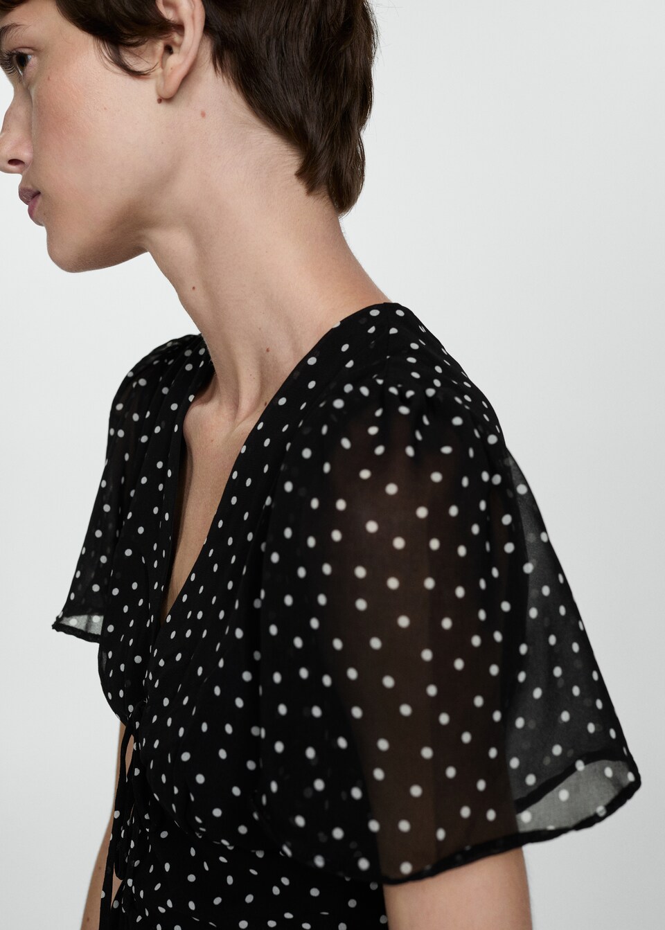 Printed short dress - Women | MANGO United Kingdom