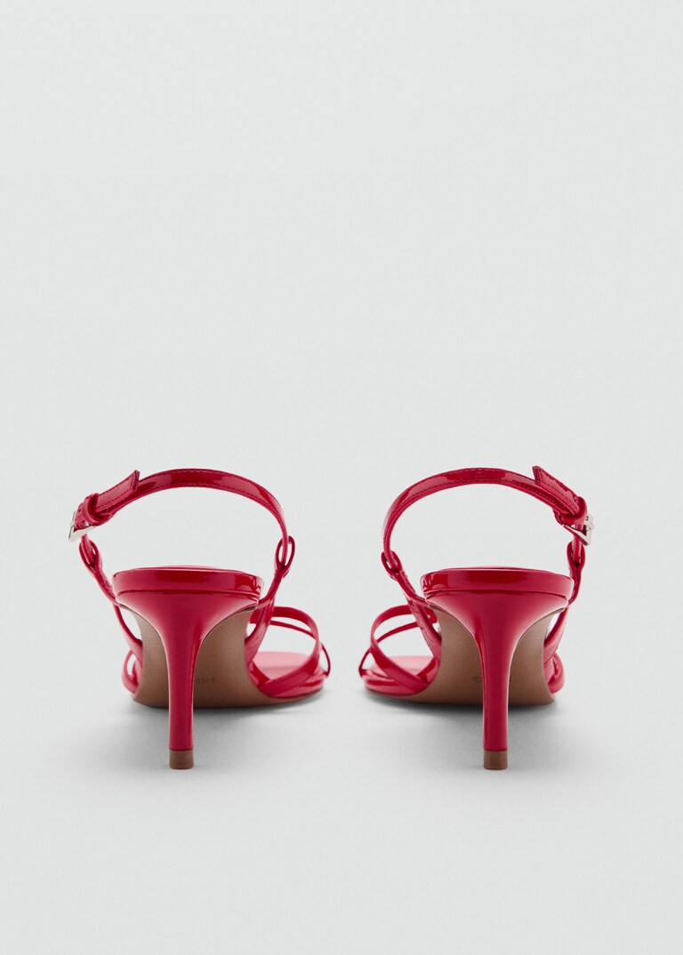 Heeled sandals with strap and buckle - Women | MANGO USA