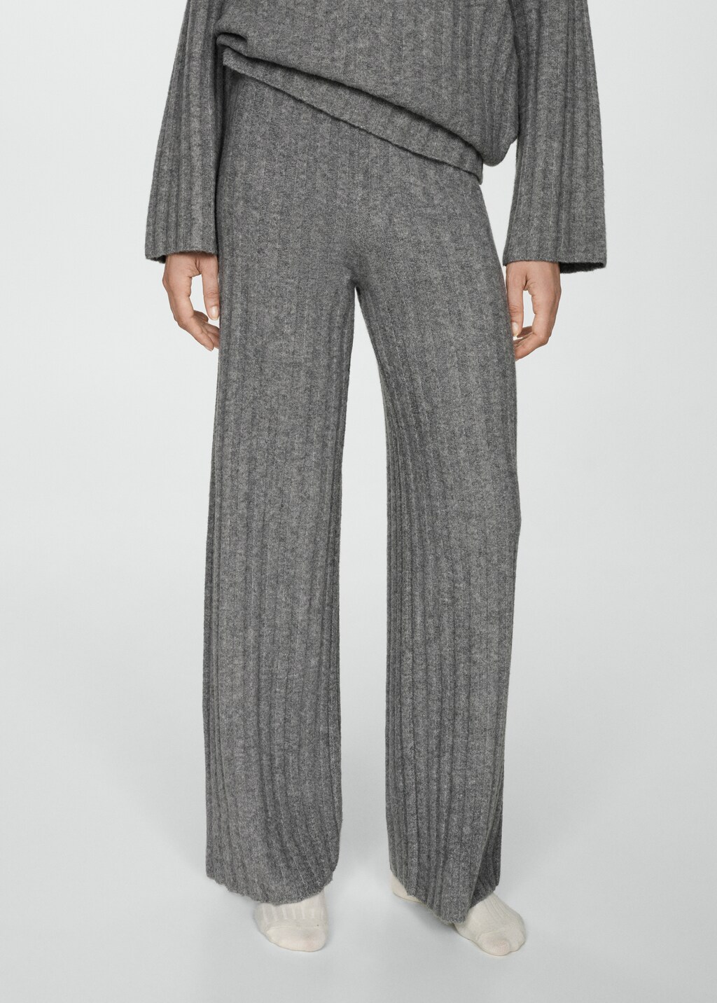 Pantaloni de pijama din tricot - Femei | MANGO Romania