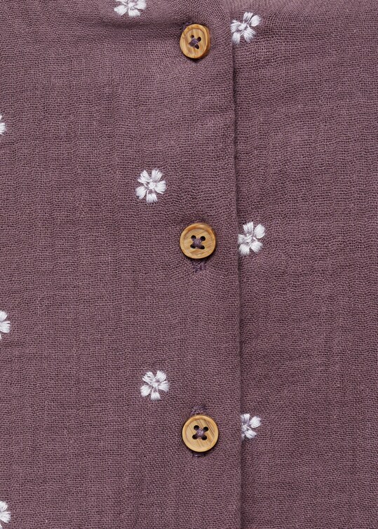 Floral embroidery dress - Kids | MANGO USA