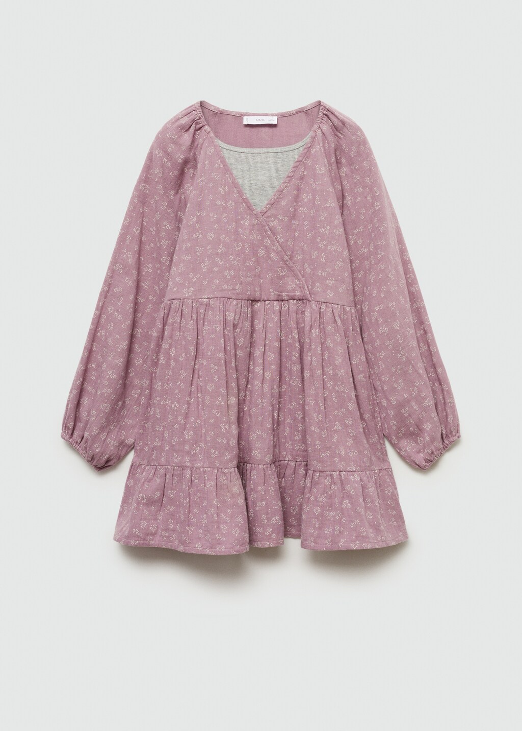 Ruffled printed dress - Kids | MANGO USA
