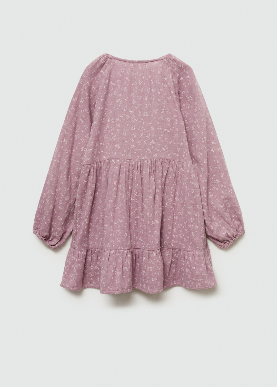 Ruffled printed dress - Kids | MANGO USA