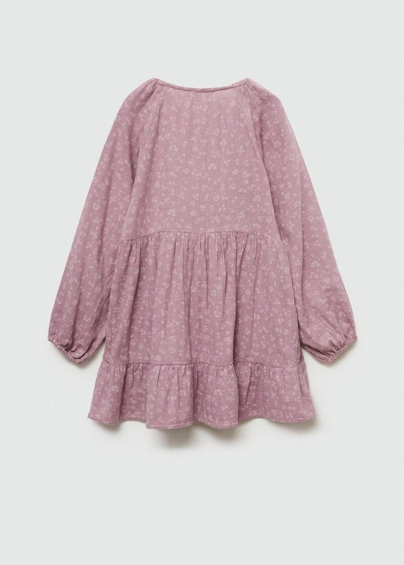 Ruffled printed dress - Kids | MANGO USA