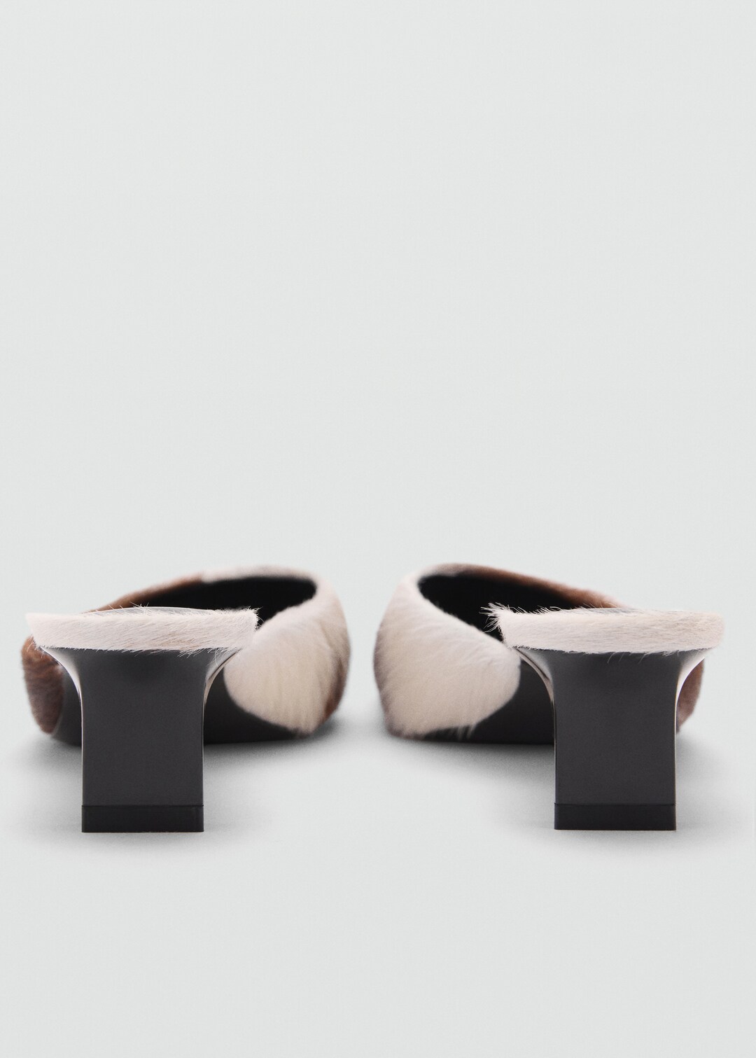 Heeled leather shoes - Women | MANGO USA