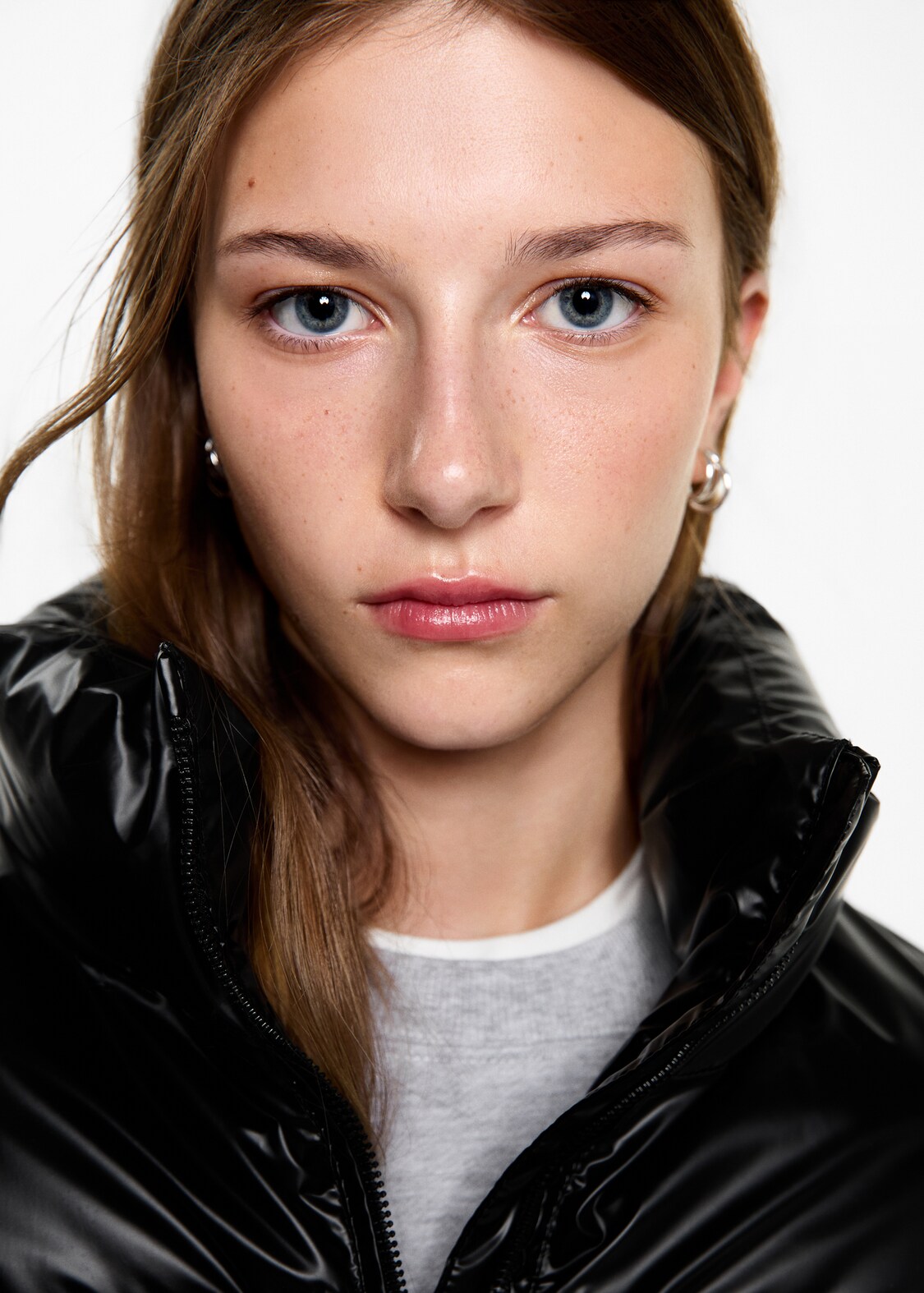 Metallic puffer jacket - Teen | MANGO United Kingdom