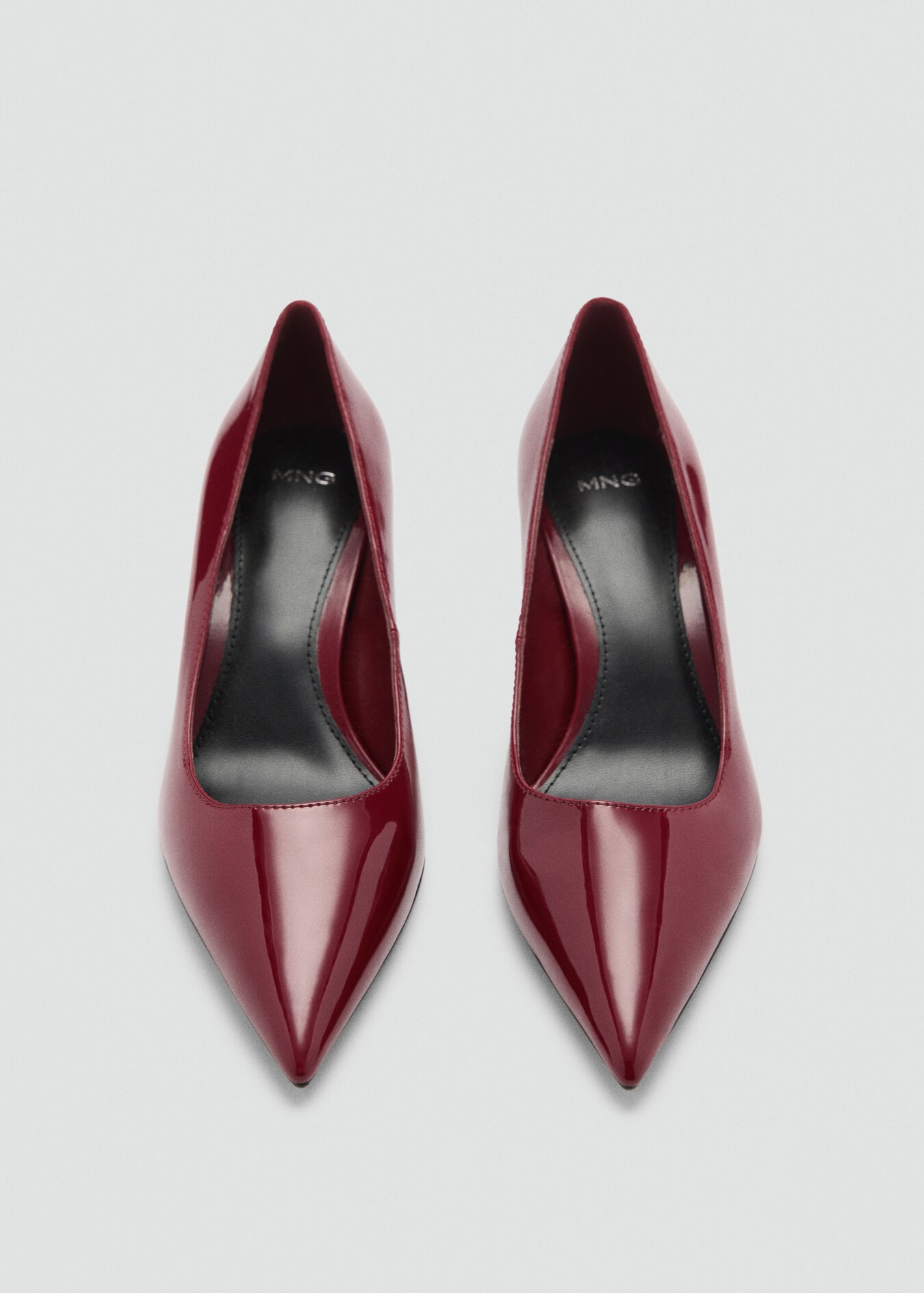 Patent leather heel shoes - Women | MANGO USA