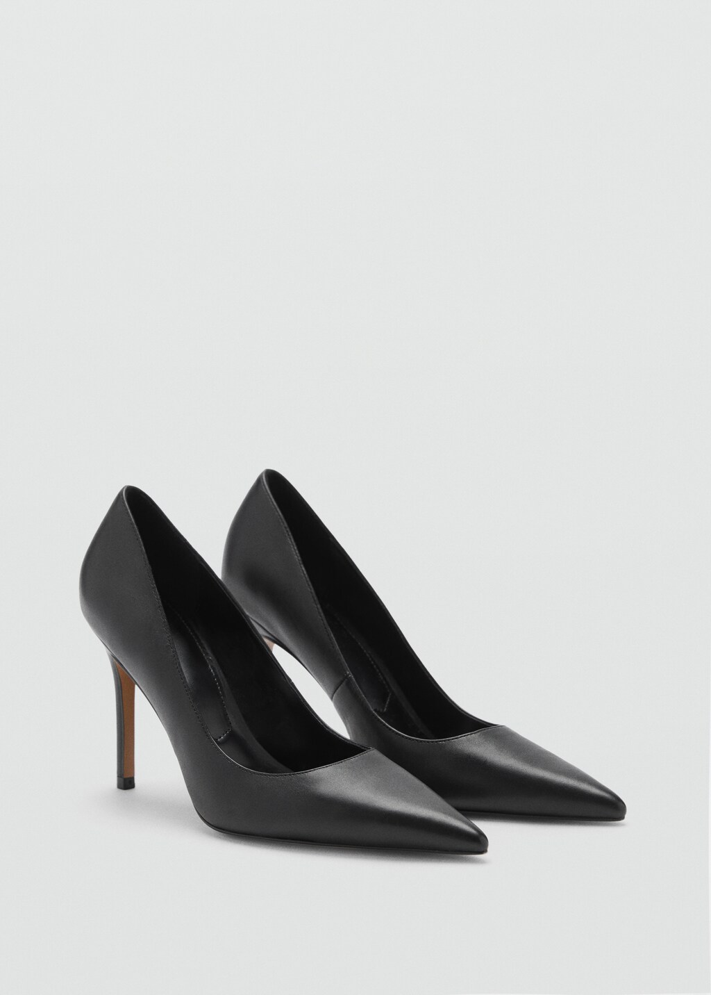 Leather pumps - Women | MANGO Sri Lanka