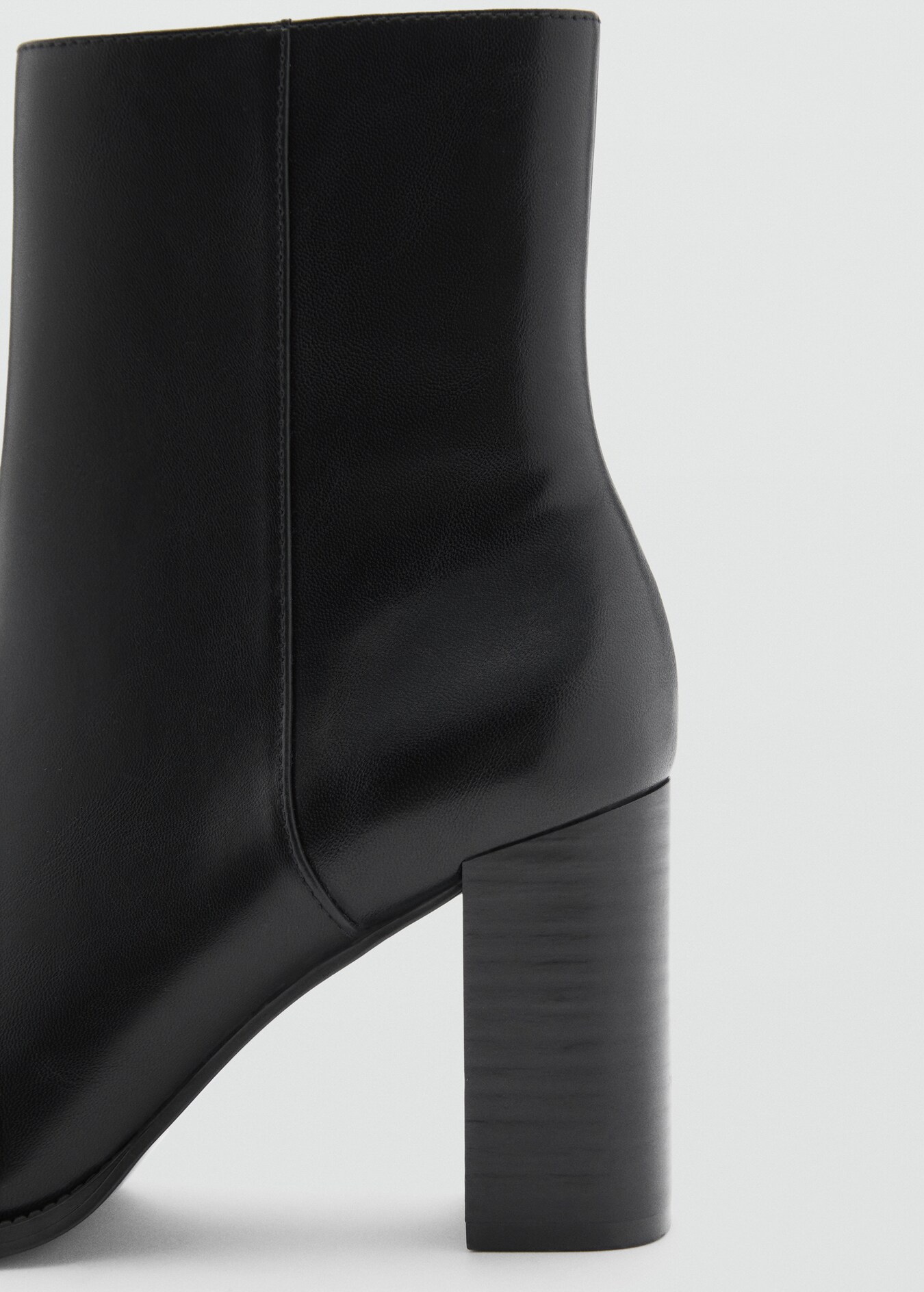 Pointed Heel Ankle Boot Women Mango Usa
