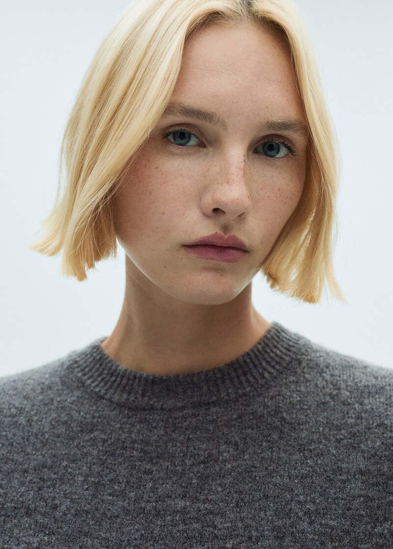 Knitted shift dress - Women | MANGO USA