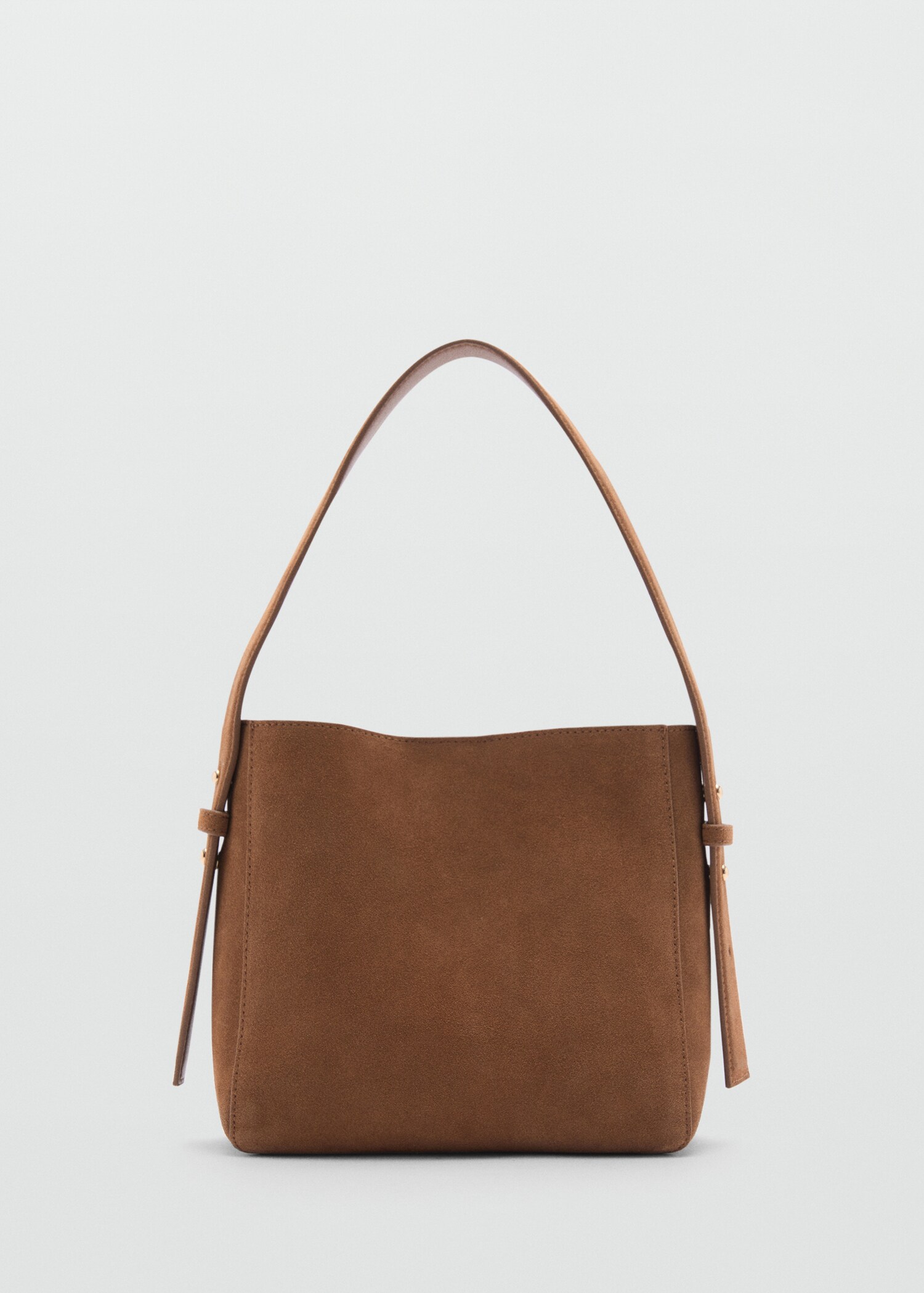 Suede shoulder bag - Women | MANGO USA