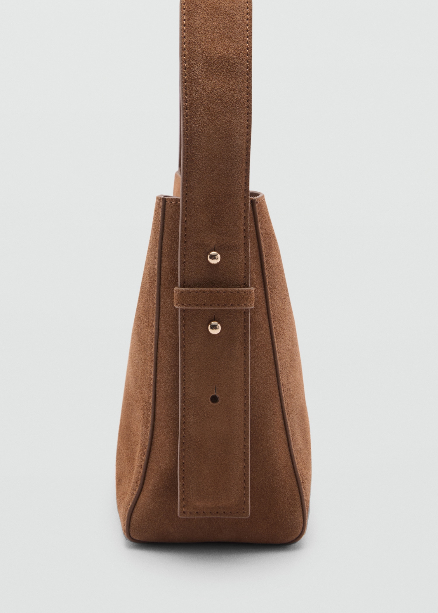 Suede shoulder bag - Women | MANGO USA