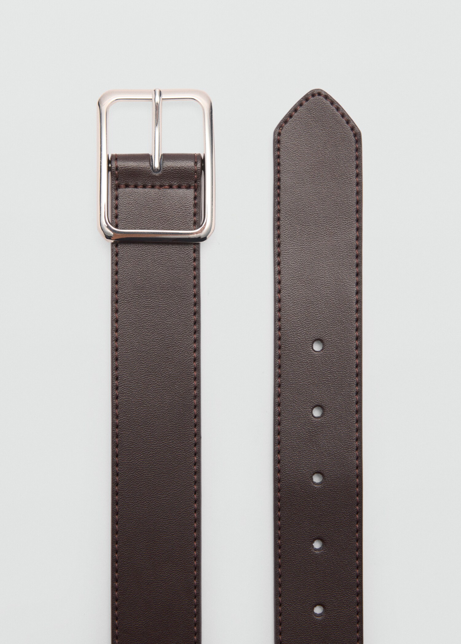 100% leather belt - Men | MANGO Malaysia