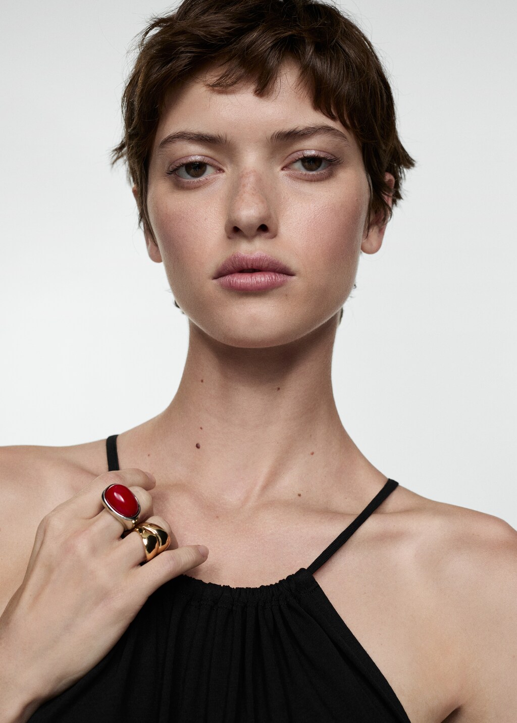 Long cotton dress - Women | MANGO USA