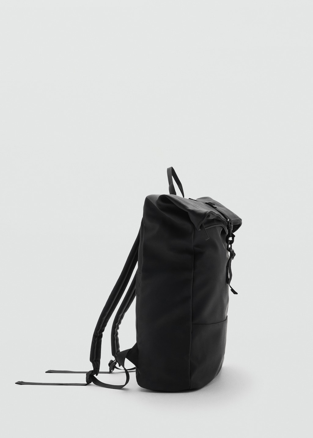 Rubberized backpack with flap closure - Men | MNG Australia