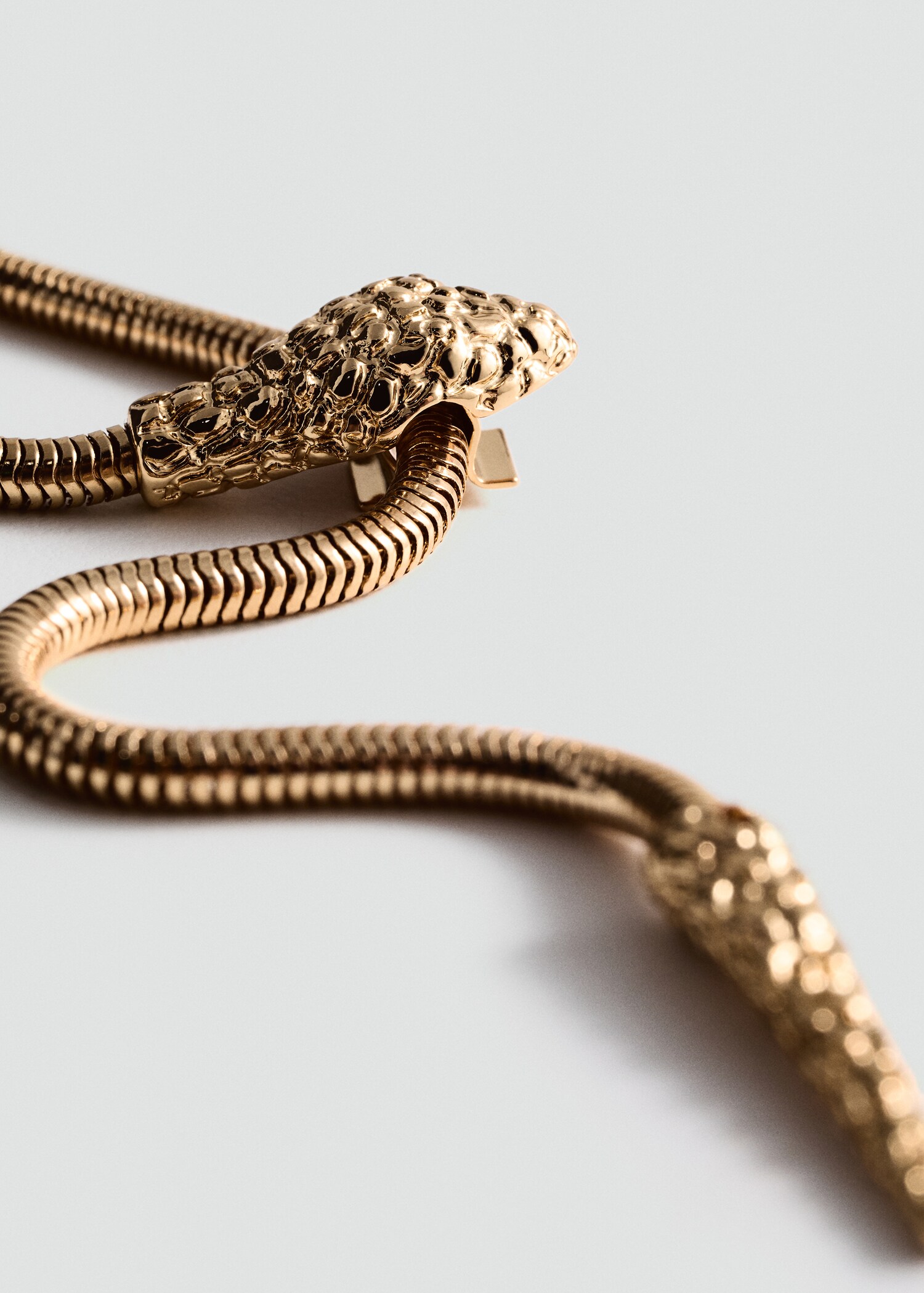 Snake chain necklace - Women | MANGO USA