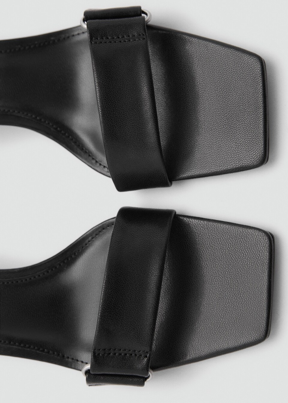 Heel leather sandals - Women | MANGO USA