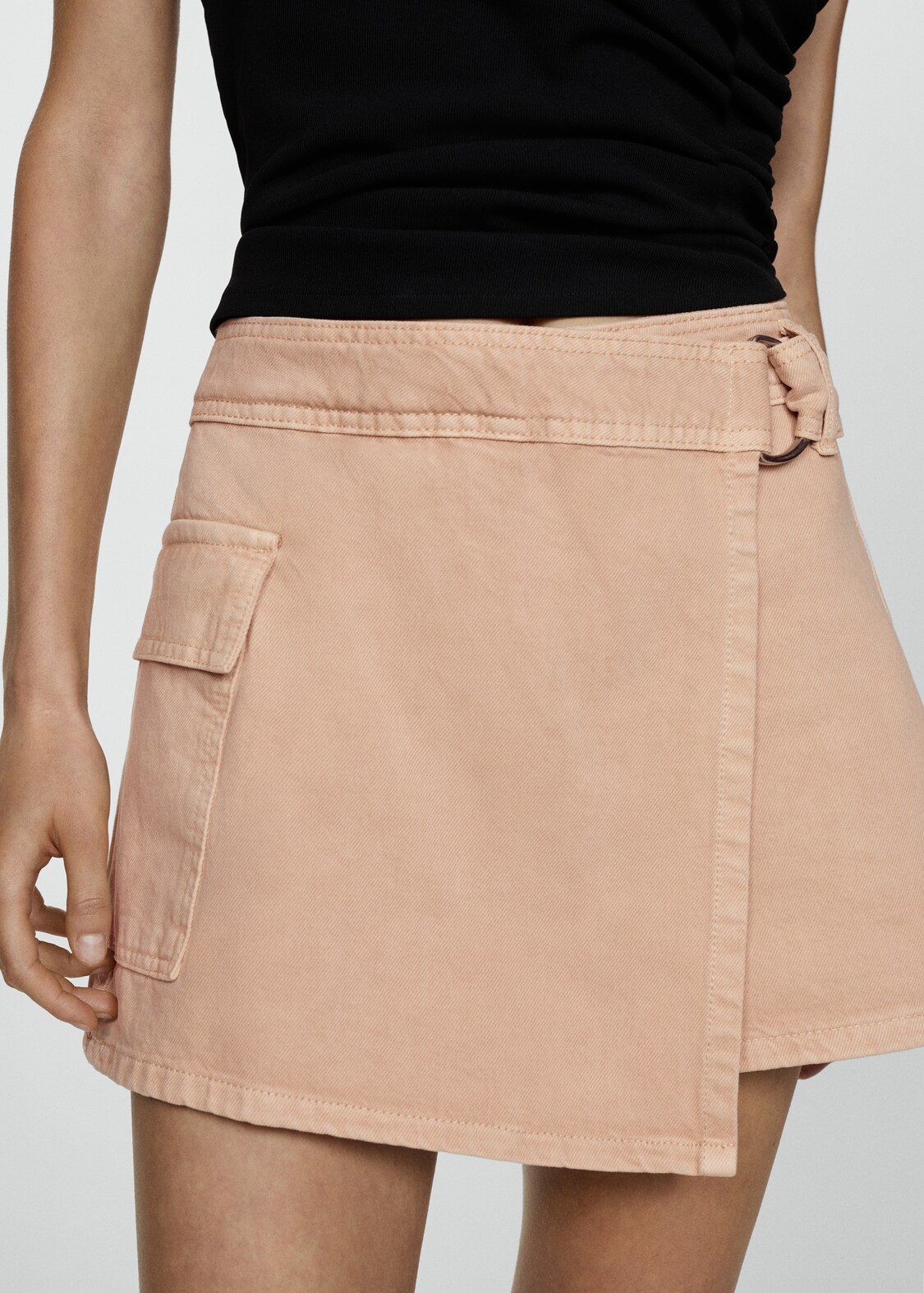 Denim skort - Women | MANGO USA