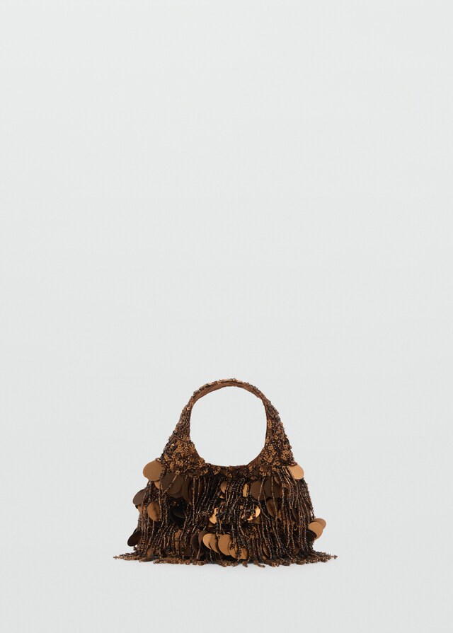 Beaded handbag - Women | MANGO USA