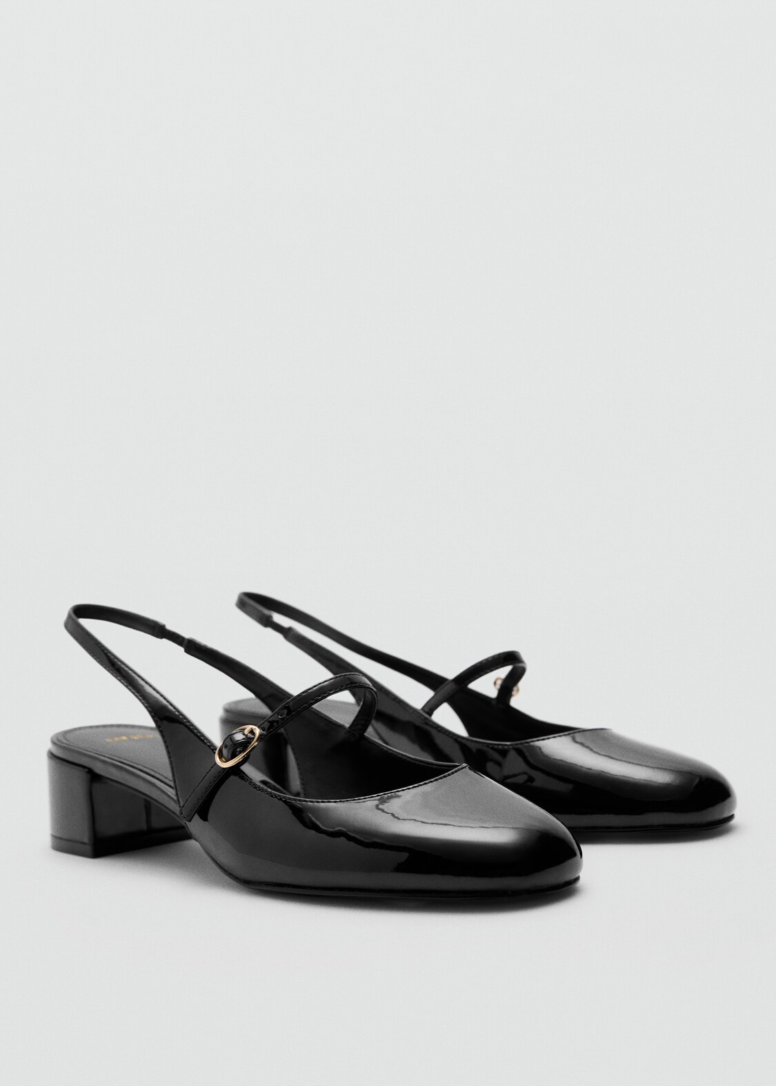 Heeled shoes with buckle - Women | MANGO United Kingdom