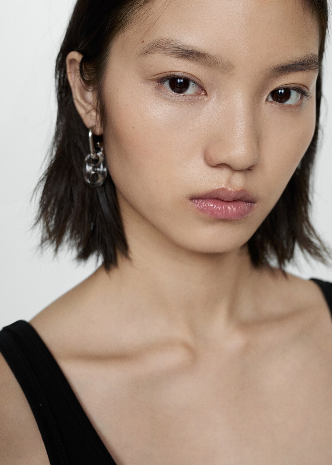 Top with straps and buttons - Woman | MANGO USA