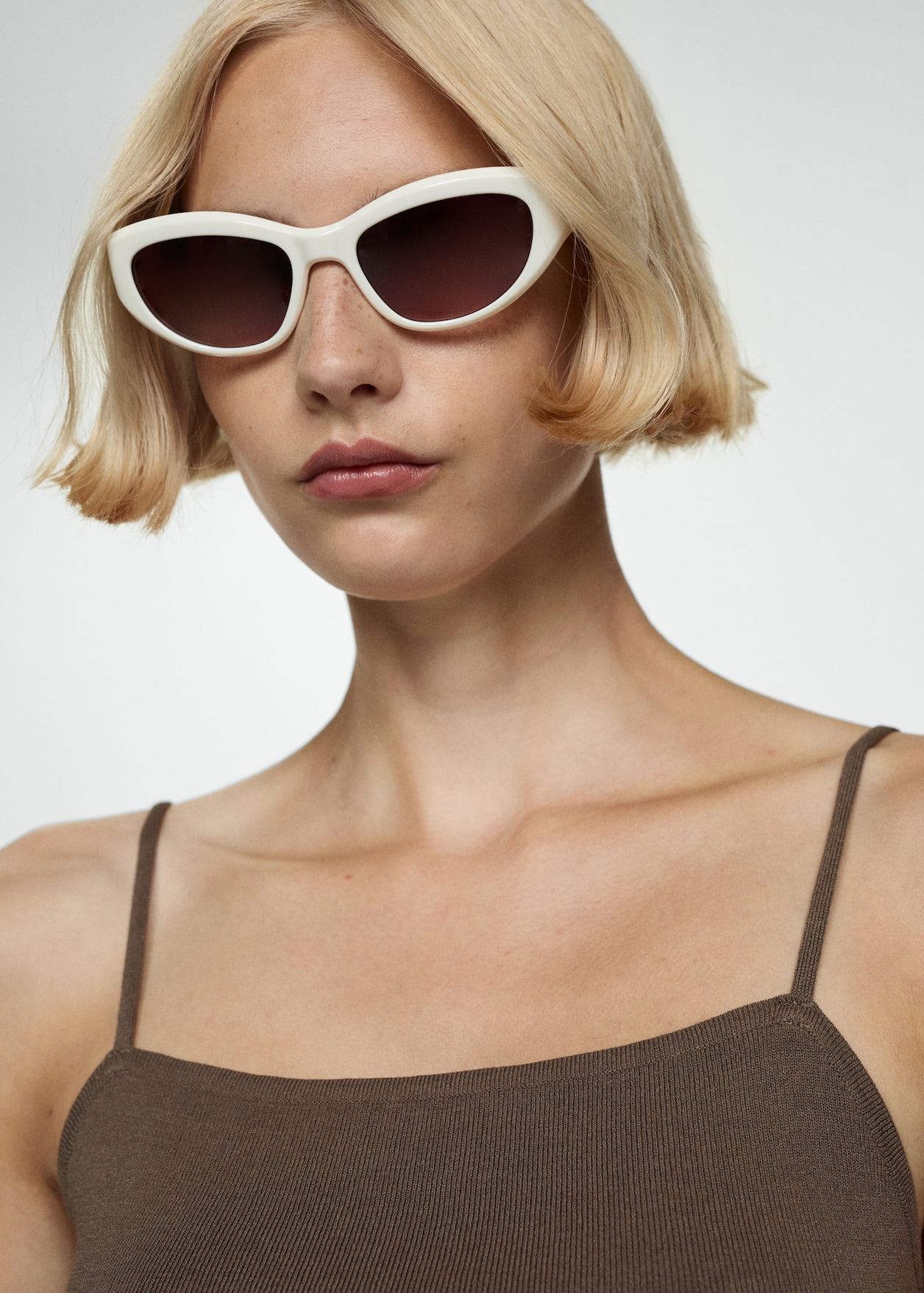 Knit strap top - Women | MANGO USA