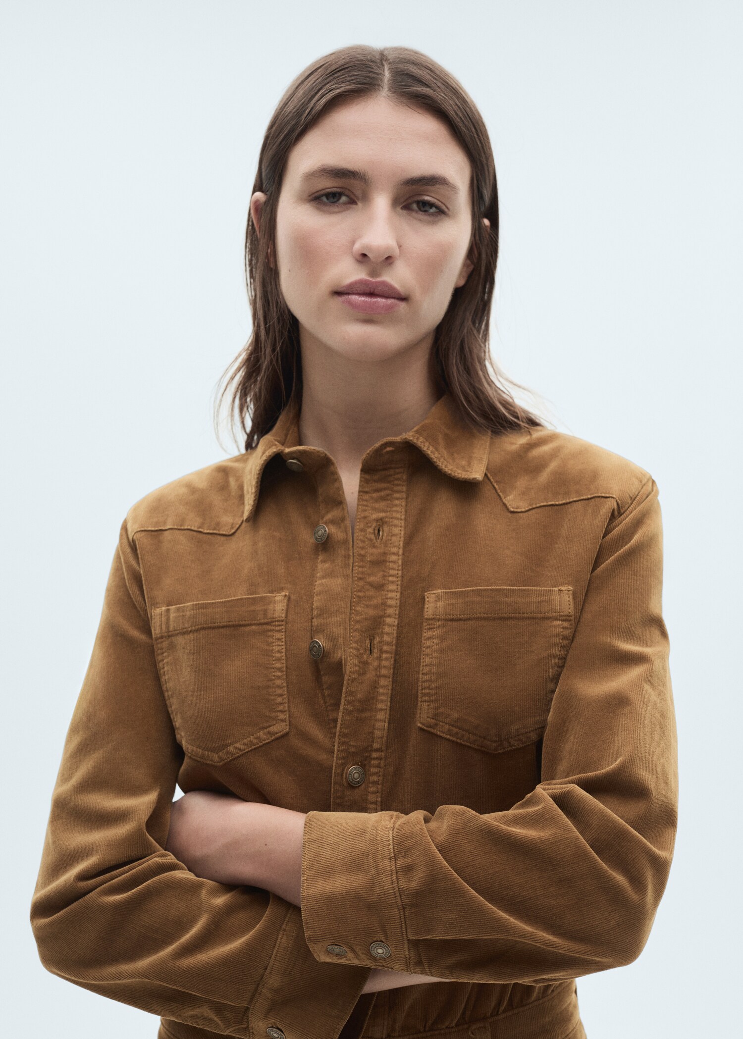 Flared Sleeves Jumpsuit Women Mango Usa