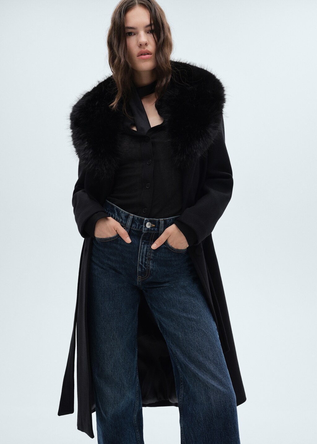 Abric fer - Dona | MANGO Espanya (Península i Balears)