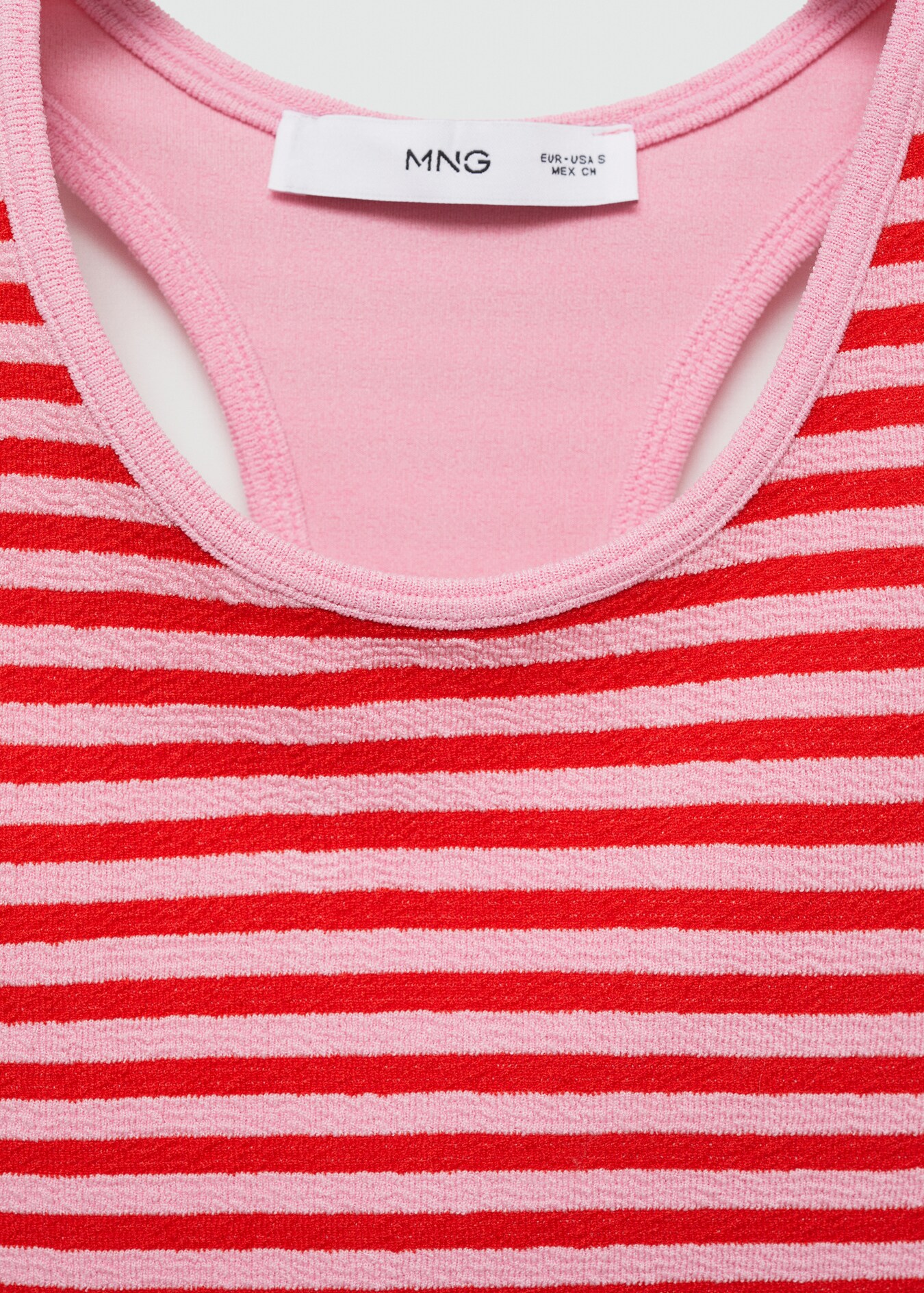 Striped knit top - Women | MANGO USA