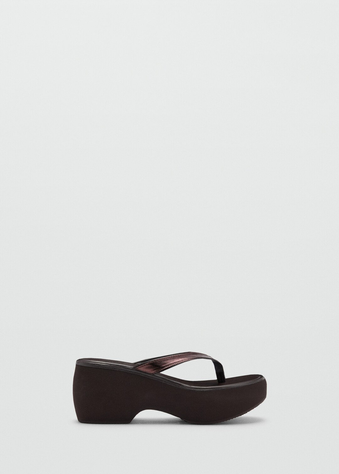 Platform leather sandals - Women | MANGO USA
