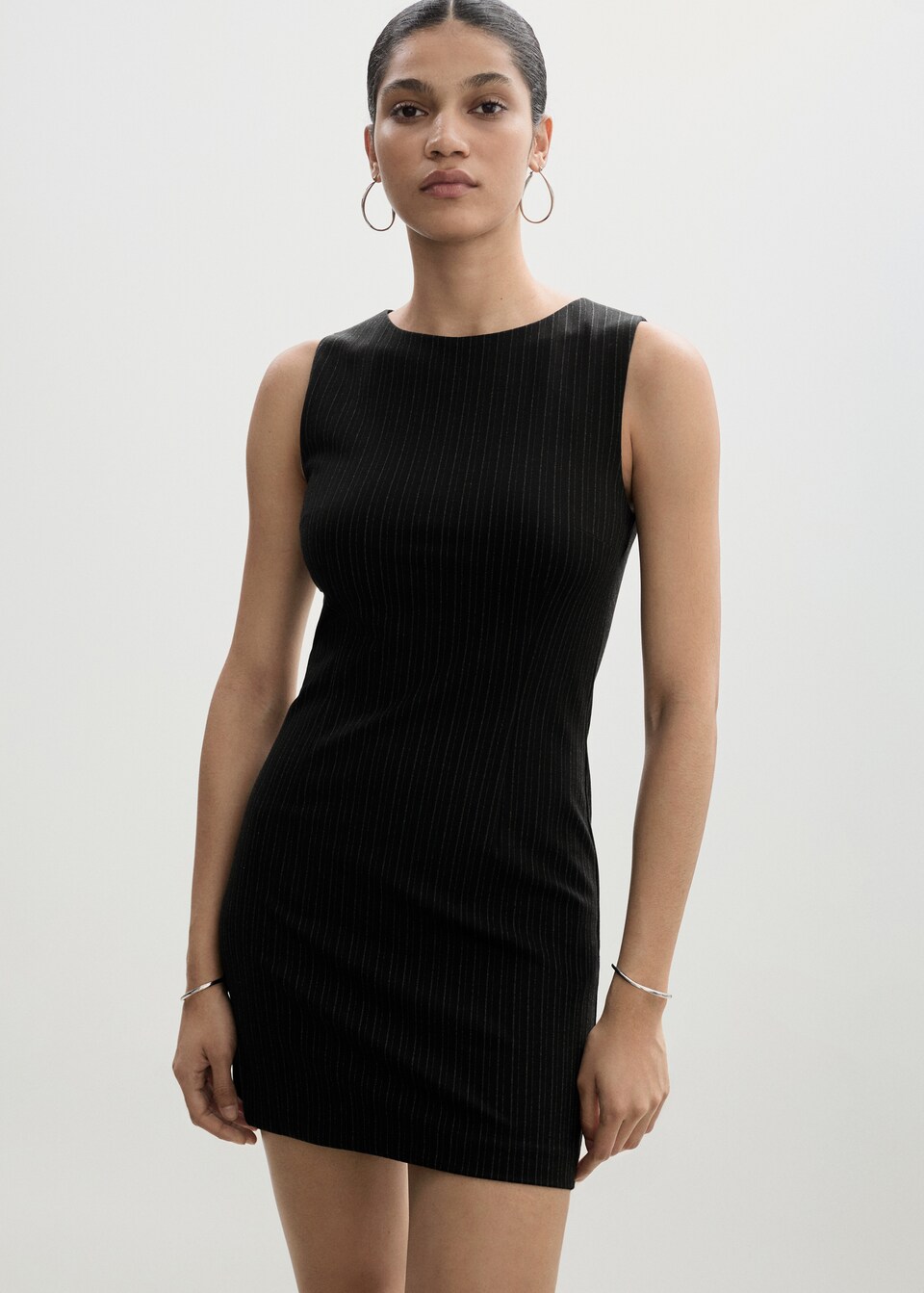 Striped short dress - Women | MANGO USA