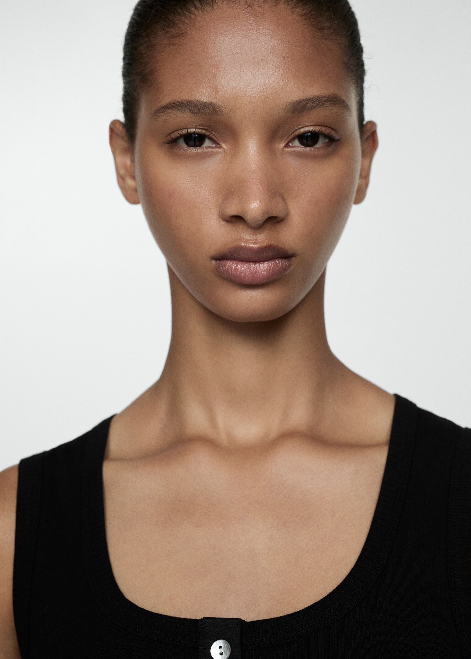 Ribbed buttoned dress - Women | MANGO USA