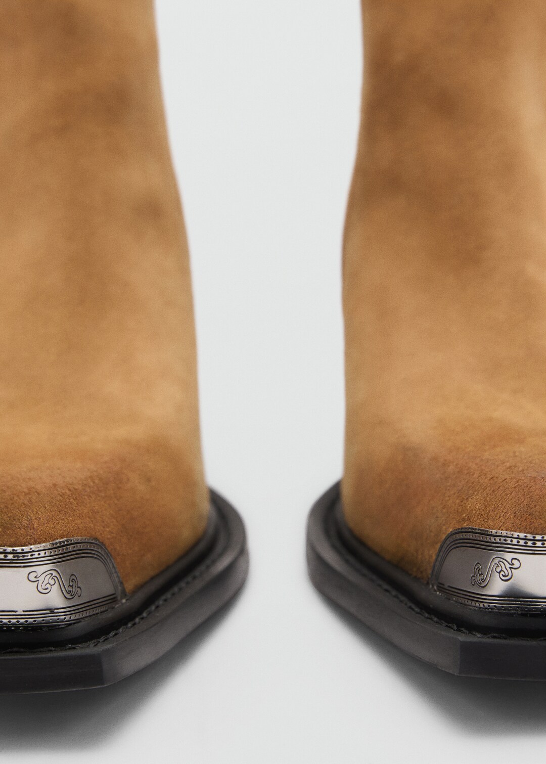 Metallic Pointed Toe Leather Ankle Boots Women Mango Usa
